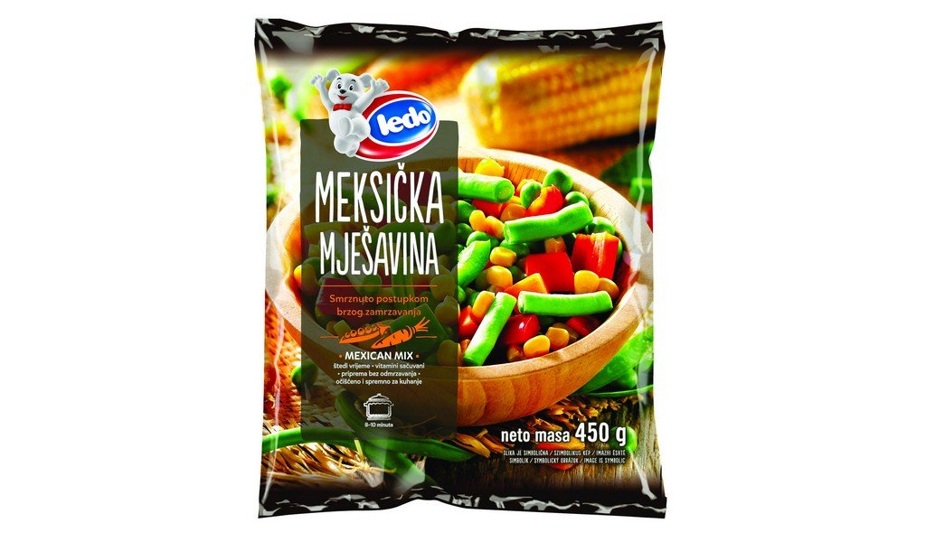 Povrće Ledo 450 g - Akcija - Njuškalo katalozi