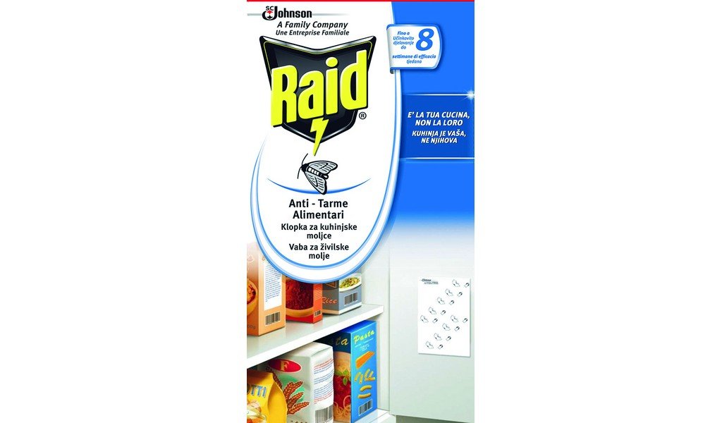 -25% popusta na tarme protiv moljaca Raid - Akcija - Njuškalo katalozi