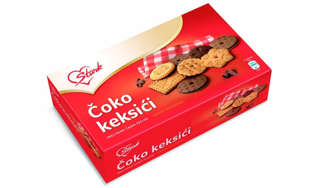 Keks Čoko Keksići Stark razne vrste od 220 g do 250 g - Akcija ...