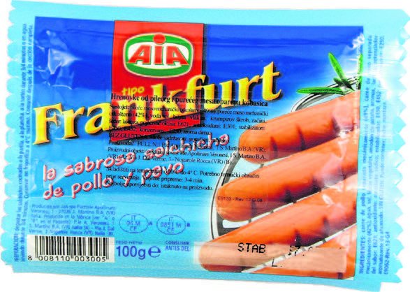 Hrenovke Franfurkt Aia 100g - KTC - Akcija - Njuškalo katalozi