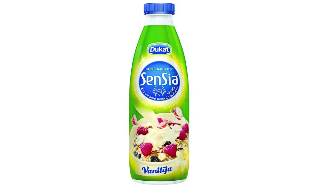 Jogurt Sensia natur ili vanilija Dukat 1 kg - Akcija - Njuškalo katalozi
