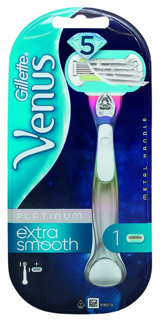 Brijač Gilette Venus Platinum Extra Smooth 1 kom - Akcija - Njuškalo ...