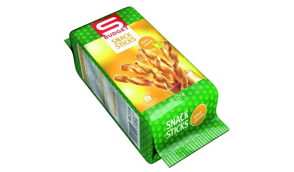 Lisnati štapići slani ili sir S-Budget 150 g - Akcija - Njuškalo katalozi