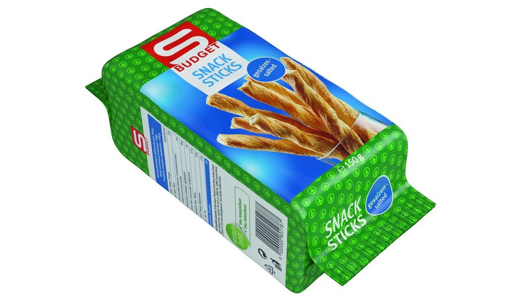 Lisnati štapići slani ili sir S-Budget 150 g - Akcija - Njuškalo katalozi