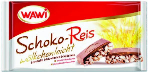 Čokolada s rižom Wawi 200 g - Muller - Akcija - Njuškalo katalozi