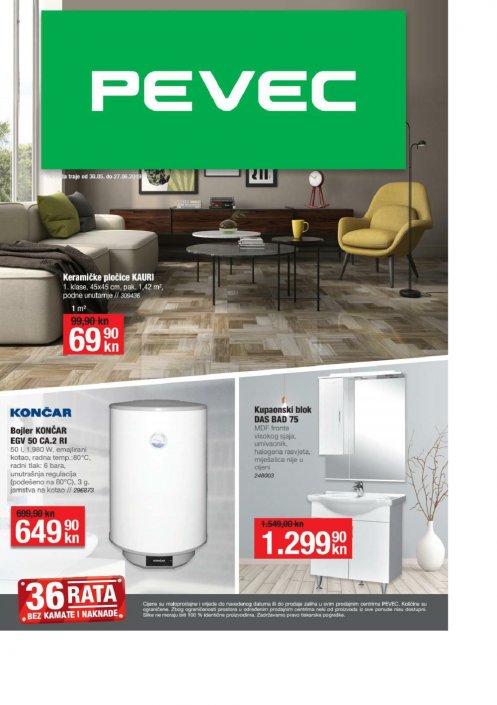 Pevec katalog Akcija 30.05.2019.-27.06.2019. - Njuškalo katalozi