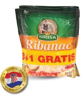 Sir ribanac Sirela 4x40 g - Akcija - Njuškalo katalozi