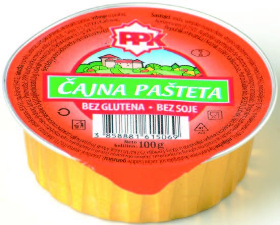 Pašteta PPK jetrena ili čajna 100g - Akcija - Njuškalo katalozi