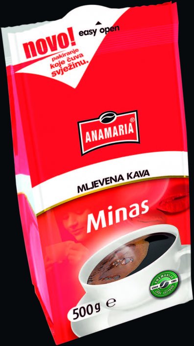Mljevena kava Minas Anamaria 500 g - Akcija - Njuškalo katalozi