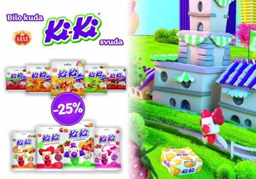 -25% na Kiki bombone Kraš - NTL - Akcija - Njuškalo katalozi