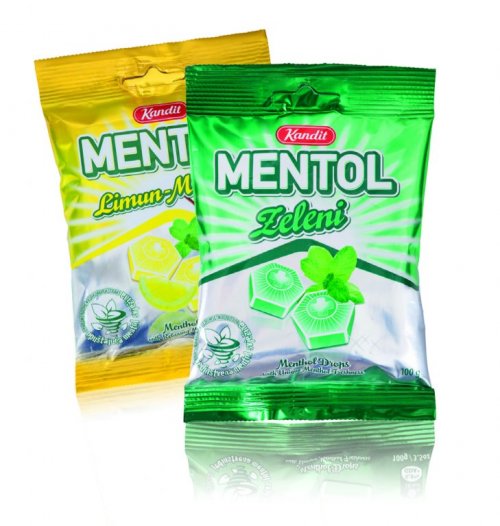 Bomboni mentol zeleni i limun medeni Kandit 100 g - NTL - Akcija ...