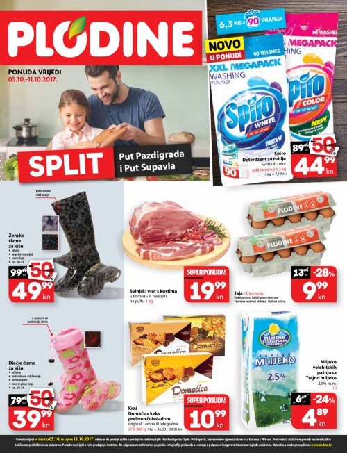 Plodine katalog Akcija Split od 05.10.-11.10.2017. - Njuškalo katalozi