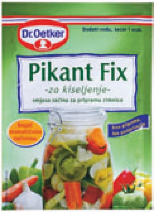 Smjesa začina Pikant fix Dr.Oetker 100 g - Kaufland - Akcija - Njuškalo ...