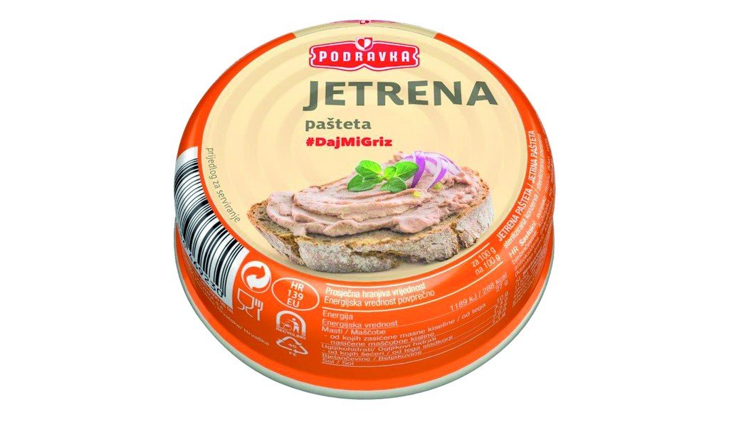 Pašteta Podravka odabrane vrste 95 g - Akcija - Njuškalo katalozi