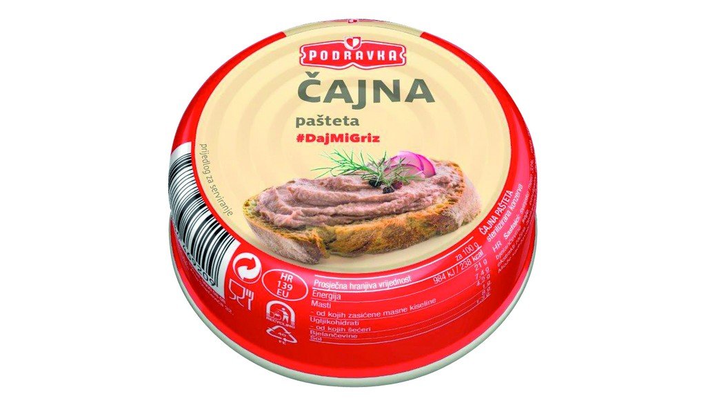 Pašteta Podravka odabrane vrste 95 g - Akcija - Njuškalo katalozi
