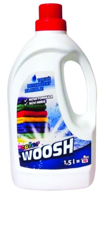 Deterdžent za pranje rublja color Woosh 1,5 l - Studenac - Akcija ...