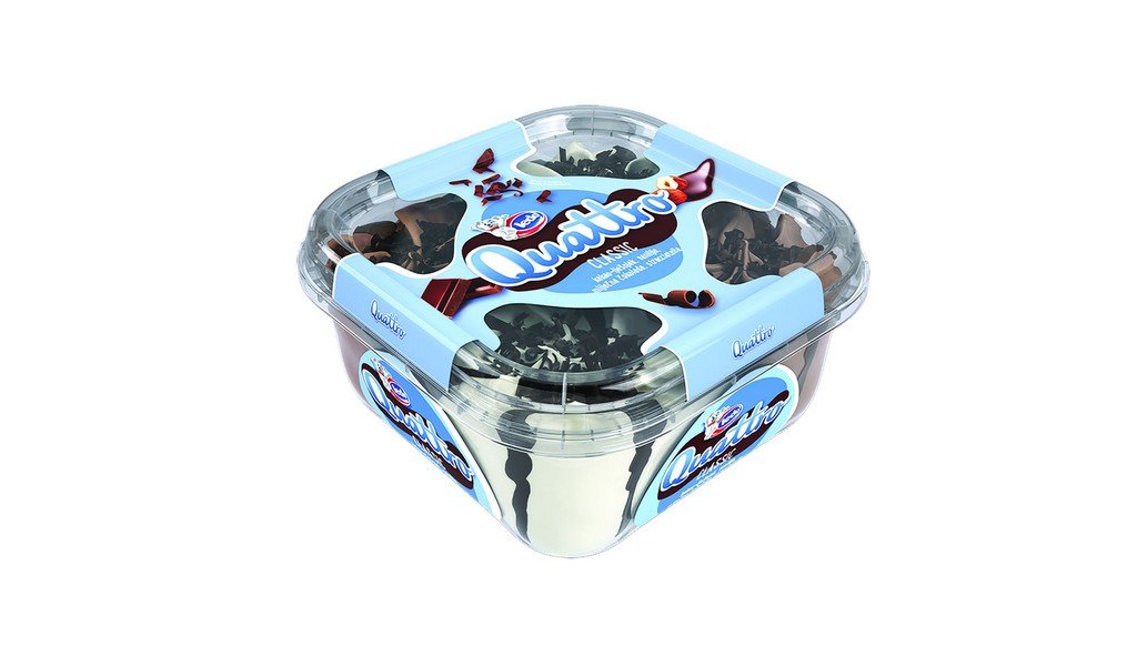 Sladoled razne vrste Mini Quattro 900 ml - Akcija - Njuškalo katalozi