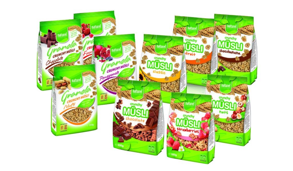 Müsli Naturel razne vrste 350 g - Akcija - Njuškalo katalozi