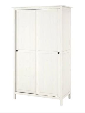 Ormar s 2 klizna vrata Hemnes - Ikea - Akcija - Njuškalo katalozi