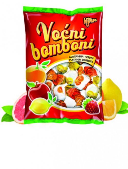 Bomboni voćni mix Njam 400 g - Gavranović - Akcija - Njuškalo katalozi