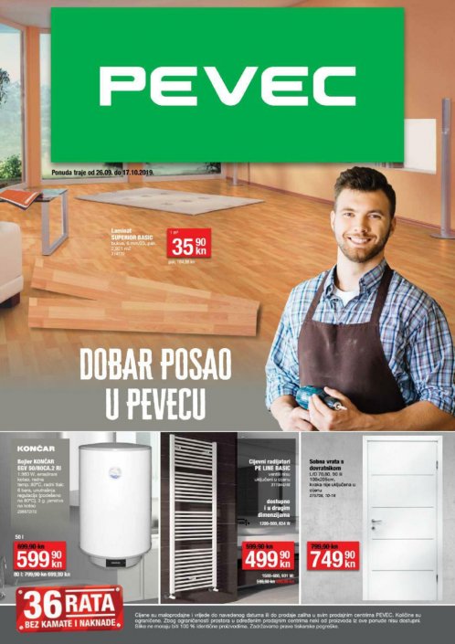Pevec katalog Akcija 26.09.-17.10.2019. - Njuškalo katalozi