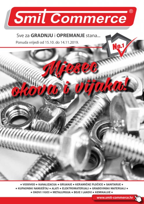 Smit Commerce katalog Akcija 15.10.-14.11.2019. - Njuškalo katalozi