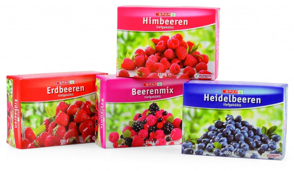 Smrznuto voće razne vrste Spar 1 kom - Akcija - Njuškalo katalozi