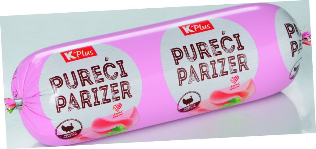 Pureći parizer K Plus 1000g - Akcija - Njuškalo katalozi