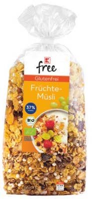 Voćni musli bez glutena 400 g - Kaufland - Akcija - Njuškalo katalozi