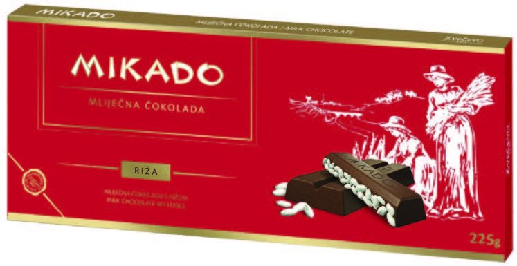 Čokolada s rižom Mikado 225 g - Trgovina Krk - Akcija - Njuškalo katalozi