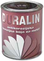 Antikorozijska temeljna boja za metal Duralin 0,75 l - Smit Commerce ...