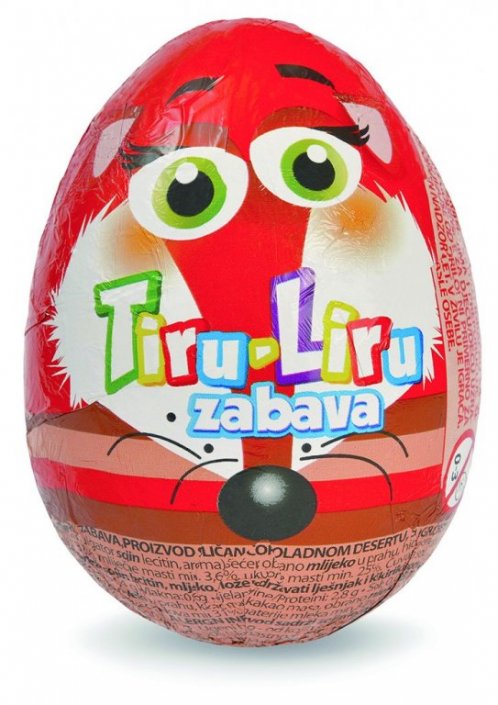 Čokoladno jaje Tiru Liru 50 g - Akcija - Njuškalo katalozi