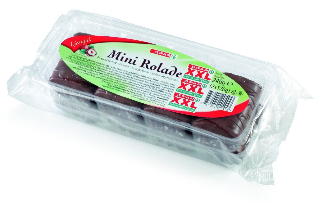 Mini rolade Spar xxl 240g - Akcija - Njuškalo katalozi