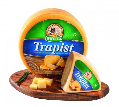 Trapist polutvrdi masni sir 45% m.m. Sirela 100 g - Plodine - Akcija ...