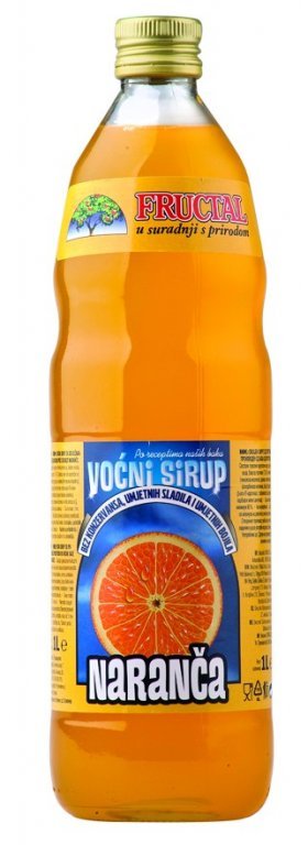 Sirup Fructal odabrane vrste 1 l - Akcija - Njuškalo katalozi