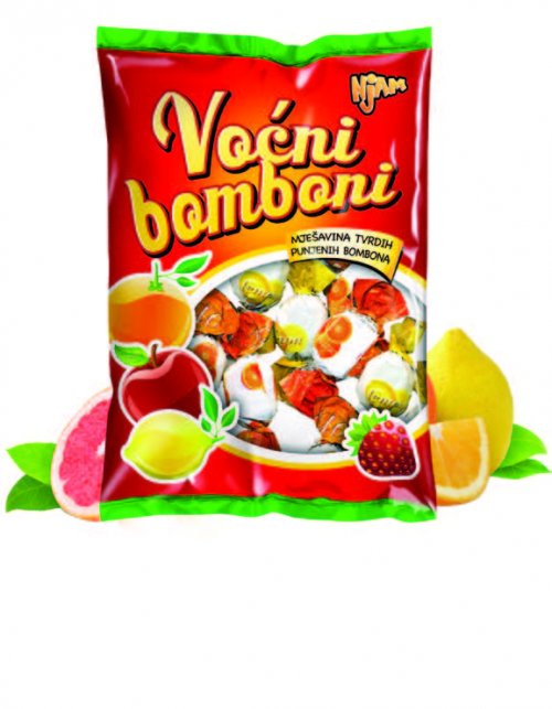 Voćni bomboni Njam 400 g - Gavranović - Akcija - Njuškalo katalozi
