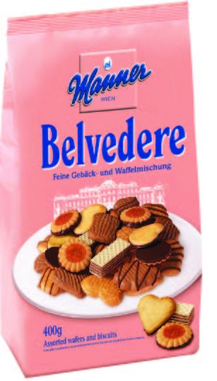 Belvedere keks Manner 400 g - NTL - Akcija - Njuškalo katalozi