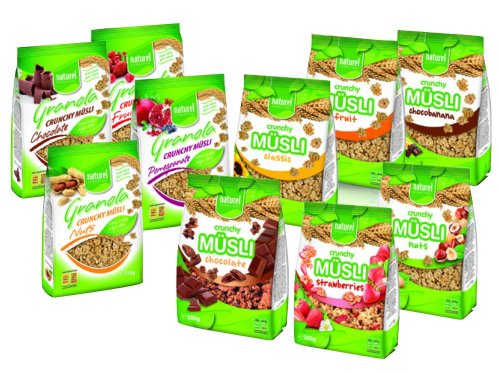 Žitarice ili Musli Naturel razne vrste 350 g - Akcija - Njuškalo katalozi