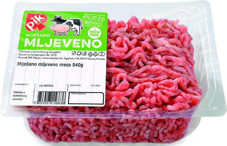 Miješano mljeveno meso Pik 540g - Akcija - Njuškalo katalozi