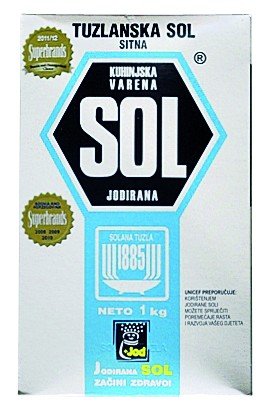 Kuhinjska sol Tuzla 1 kg - Akcija - Njuškalo katalozi