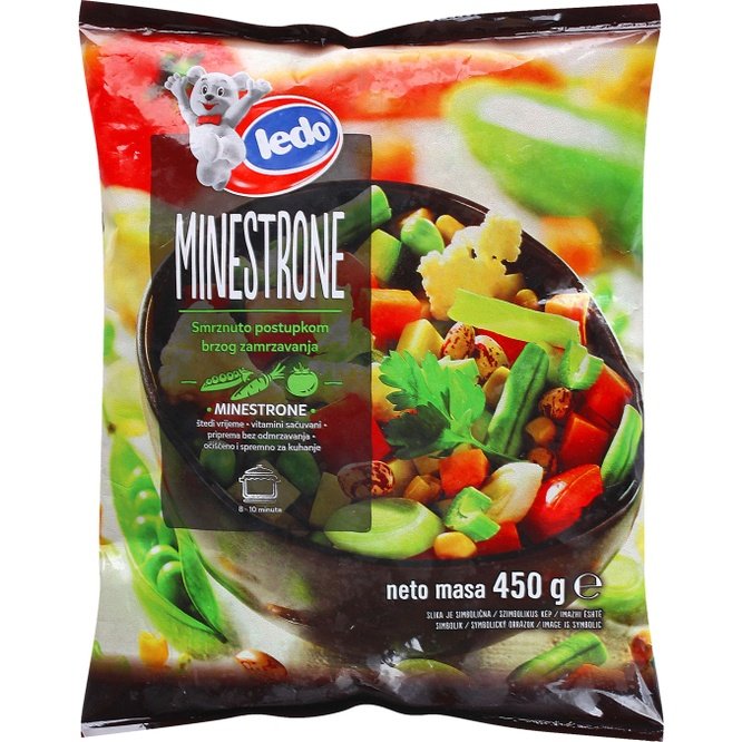 Minestrone smrznutno povrće Ledo 450 g - Kaufland - Akcija - Njuškalo ...