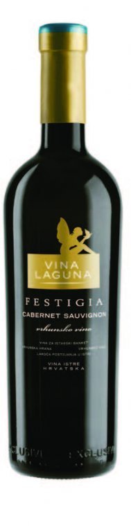 Bijelo ili crno vrhunsko vino Malvazija, Cabernet Sauvignon, Castello ...