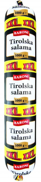 Tirolska kobasica XXL Baroni 1 kg - Lidl - Akcija - Njuškalo katalozi