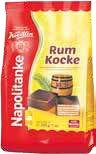 Vafel preliven kakao preljevom rum kocke Napolitanke 200 g - KTC ...