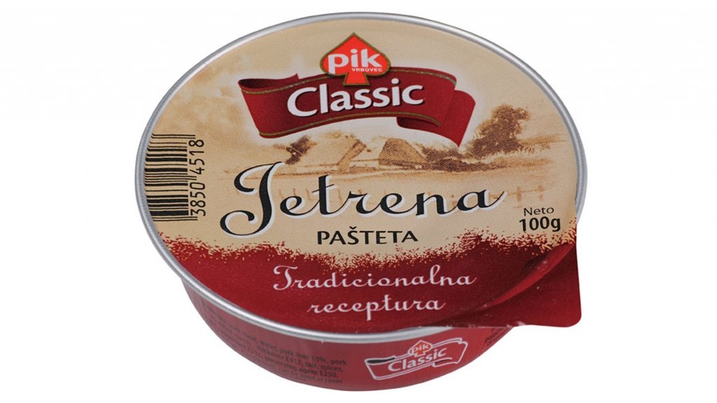 Pašteta jetrena PIK 100g - Studenac - Akcija - Njuškalo katalozi