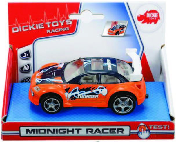 Auto Midnight Racer Dickie 11,5 cm - Akcija - Njuškalo katalozi