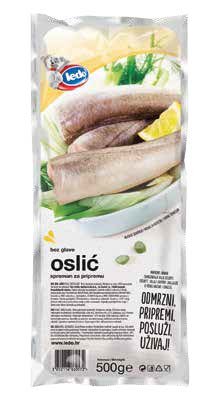 Oslić bez glave, 500 g smrznuti, Ledo - Tommy - Akcija - Njuškalo katalozi