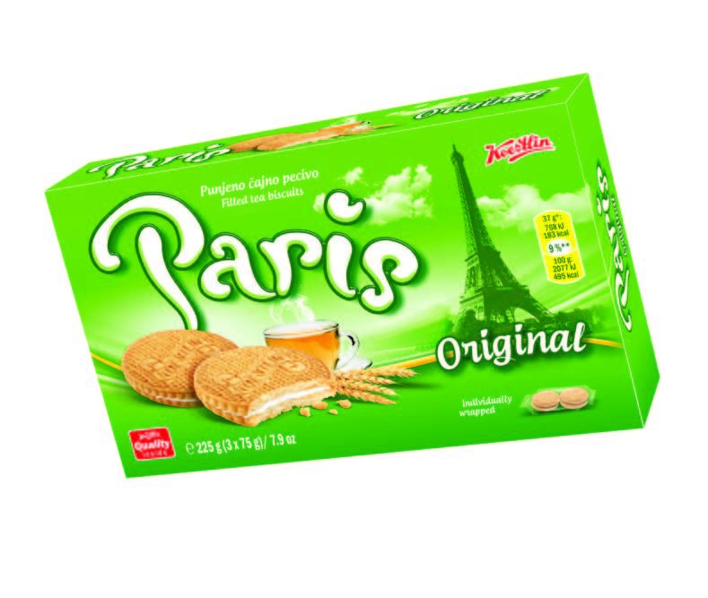 Keks original Paris 3x75 g - NTL - Akcija - Njuškalo katalozi