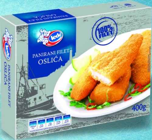 Filet oslića panirani Ledo 400 g - Boso - Akcija - Njuškalo katalozi