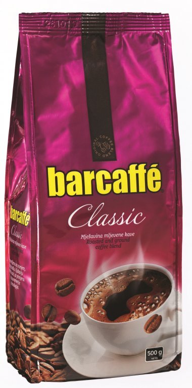 Mljevena kava Clasic Barcaffe 500 g - Akcija - Njuškalo katalozi